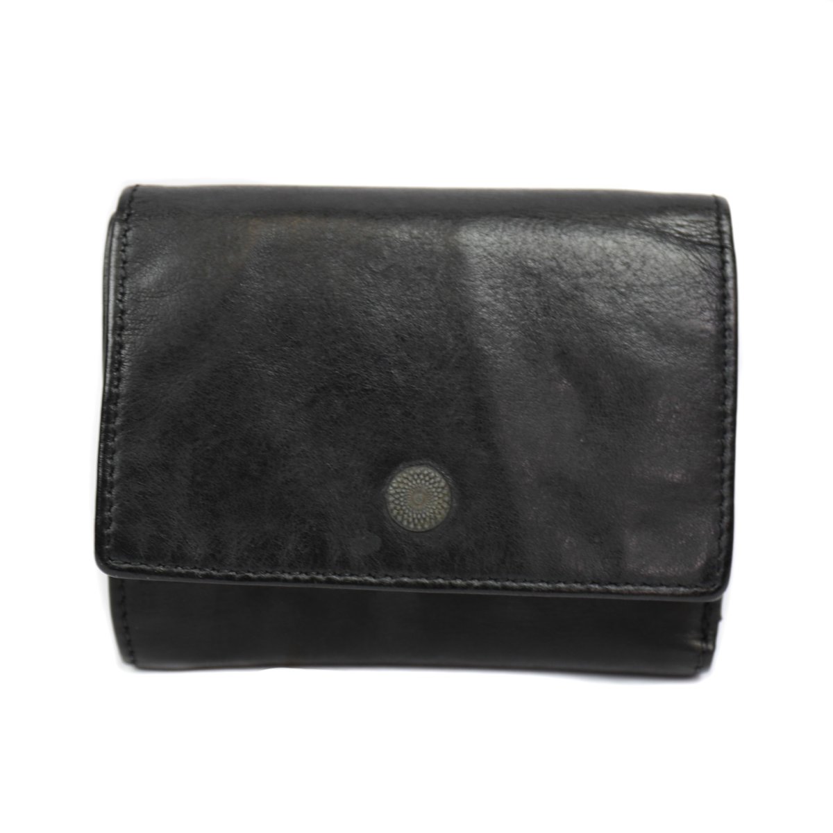 Sort skindpung - Lille pung i sort skind